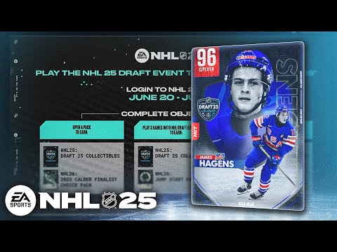 EARN NHL 26 HUT PACKS! | NHL 25 DRAFT EVENT BREAKDOWN