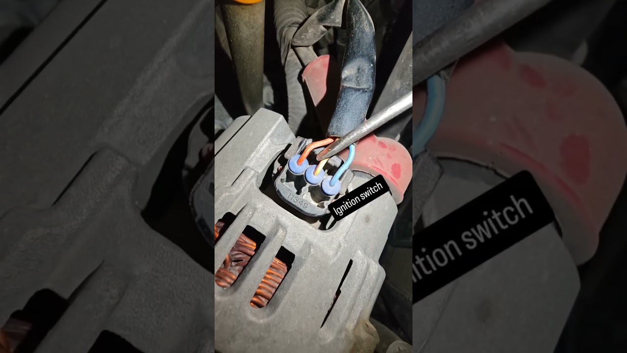 Alternator wiring diagram 🙏 #auto