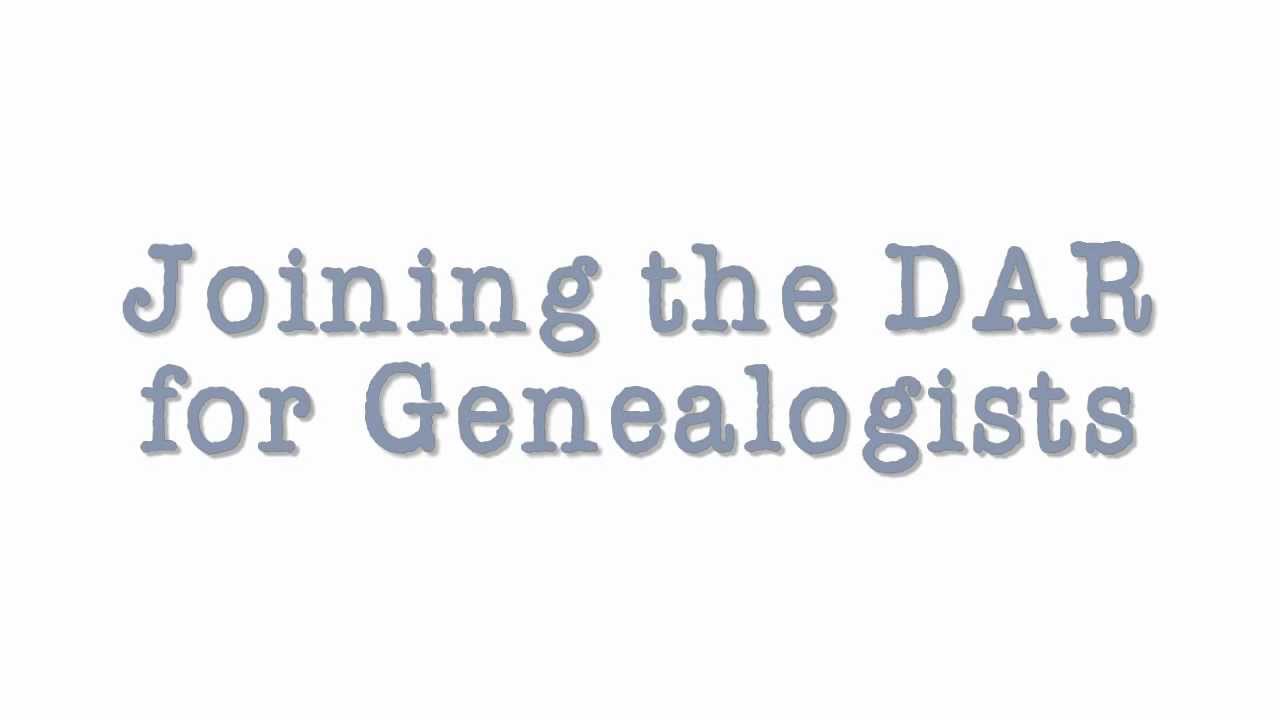 Joining the DAR for Genealogists - Part 4 - Beyond Service