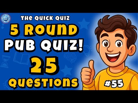 #55 Ultimate Pub Quiz: Picture, News, Kates, Connections & General Knowledge | With Answers! 🎉