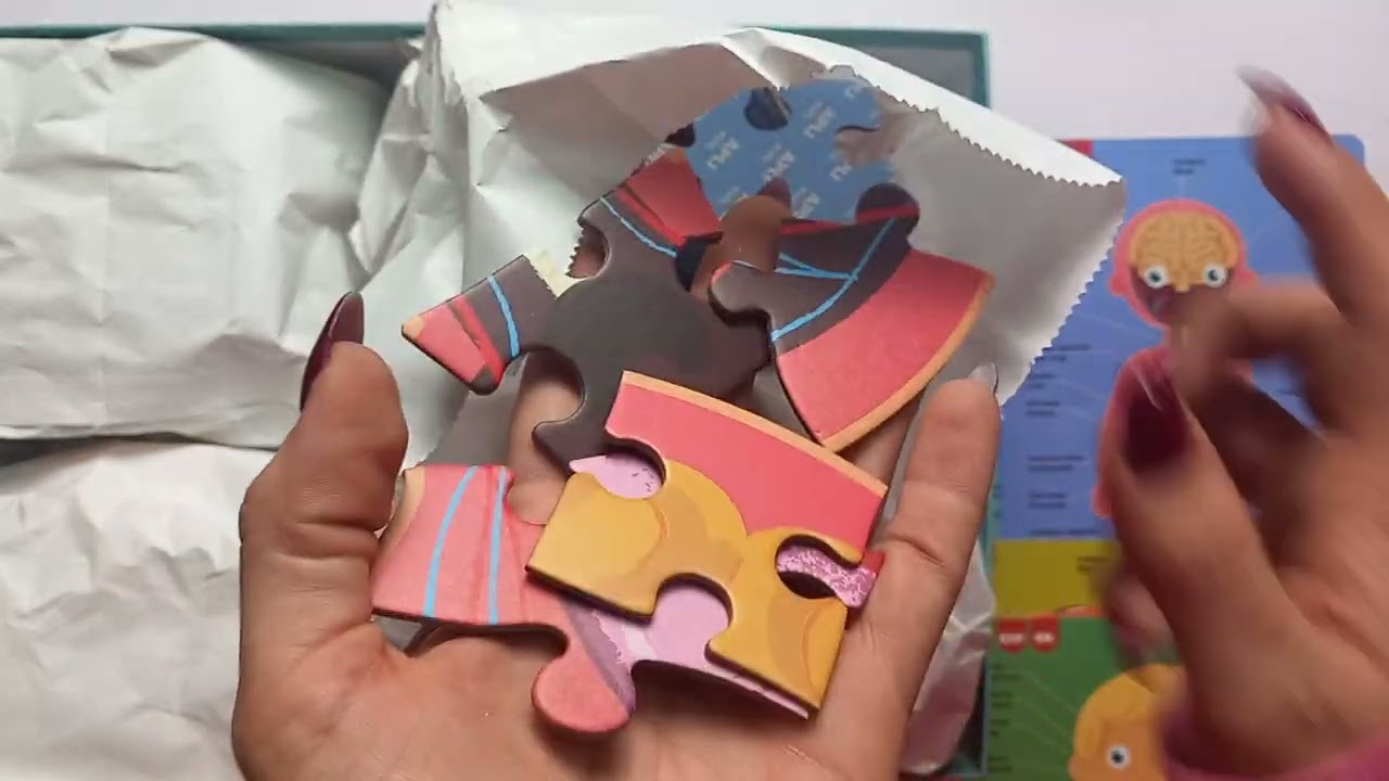 Puzzle educativo Cuerpo humano