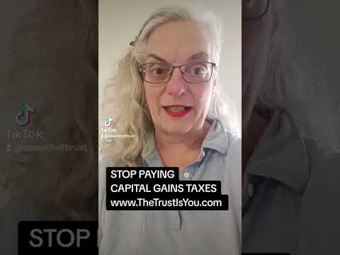 Stop paying Capital Gains Taxes on profits with Spendthrift Trust