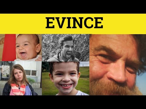 🔵Evince Meaning - Evince Examples - Evince Definition - Evince - GRE 3500 Vocabulary - Evince