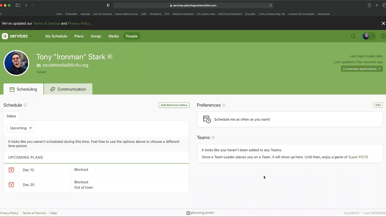 How to Update Your Profile