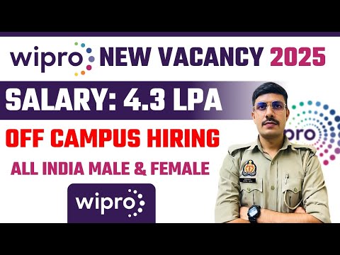 Wipro Recruitment 2025 | Wipro New Vacancy 2025 | Wipro Jobs 2025 | Wipro Job Hiring 2025