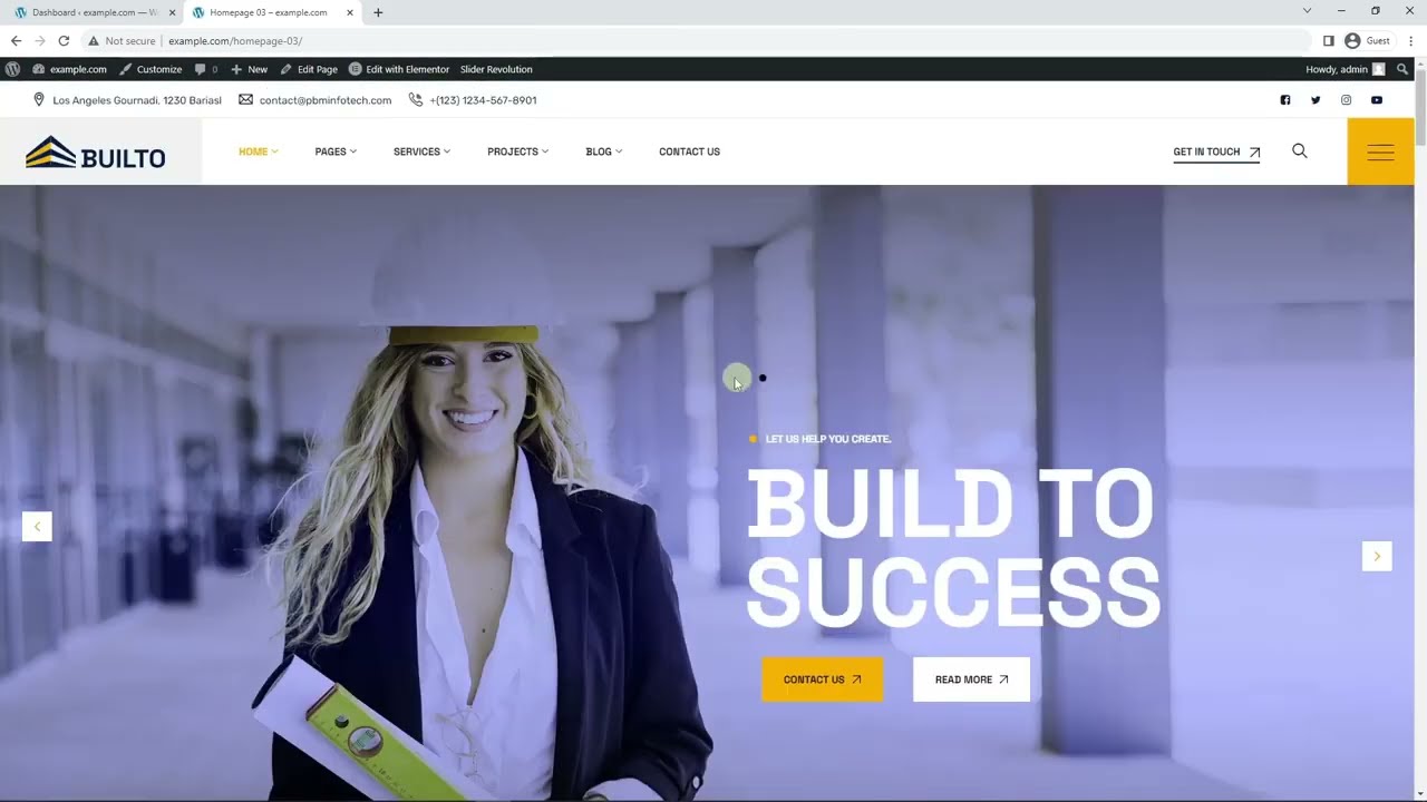 Builto - Theme Setup Wizard