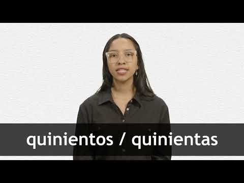 English Translation of “QUINIENTOS” | Collins Spanish-English Dictionary