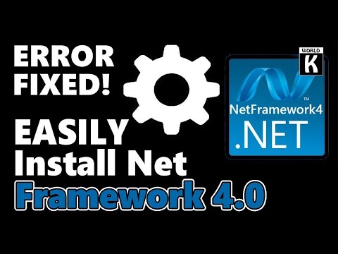 Framework 4.0 Download and install on Windows 10,8,7 32/64 bit [SOLVED]