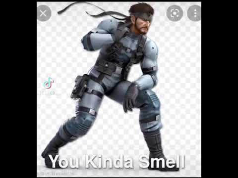 You kinda smell like a Baka | Solid Snake Metal Gear Meme