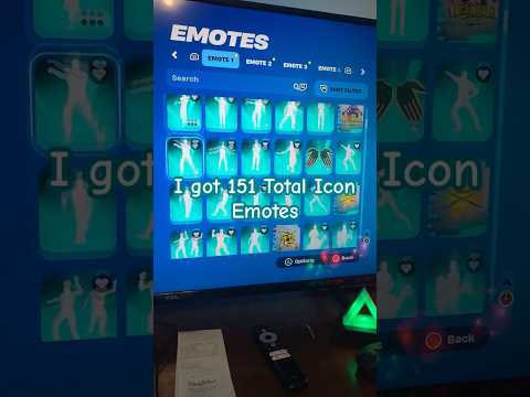 How many Total Icon Emotes you got in Fortnite Chapter 5, Season 3?πΊπΌ #fyp #shorts #fortnite