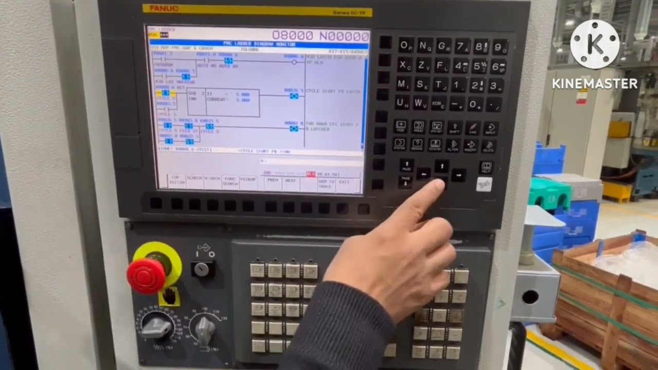 How to find fault in cnc Fanuc machine