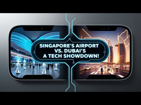 Singapore's Airport vs Dubai's A Tech Showdown! । Unique FACT Information