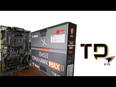 MSI B450 Tomahawk MAX II || ATX Gaming Motherboard || B450 Motherboard Review
