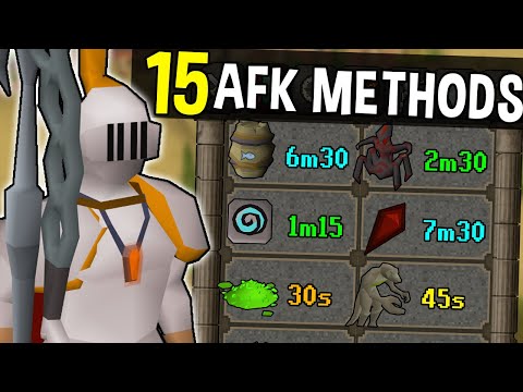 Top 15 Methods to AFK in Runescape that will Make You Rich!