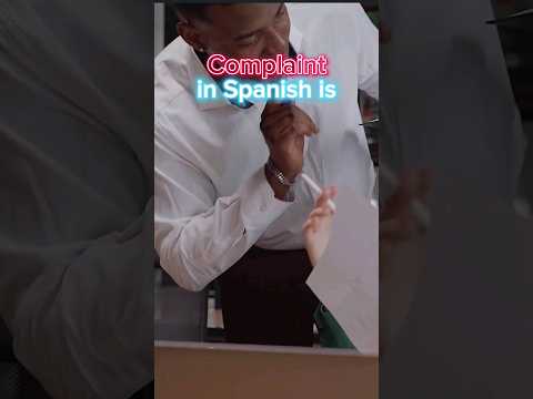 COMPLAINT IN SPANISH | Customer Service Consecutive Interpreting