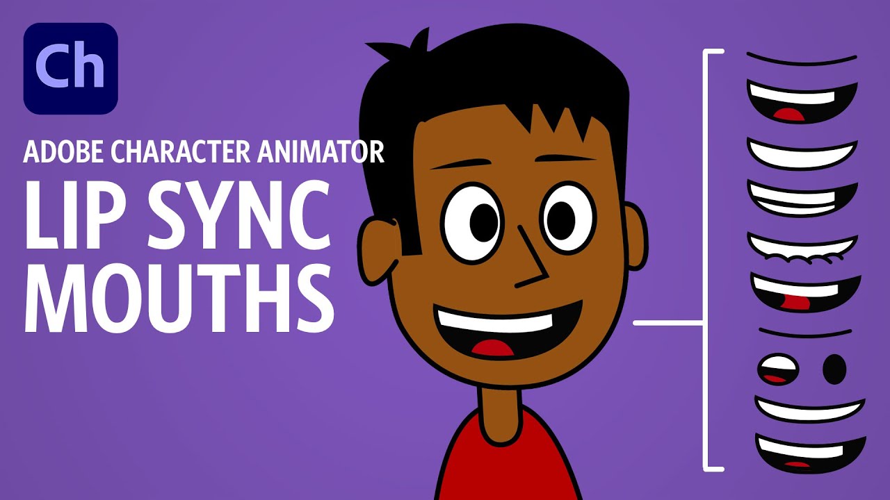 Creating Lip Sync Mouths (Adobe Character Animator Tutorial)