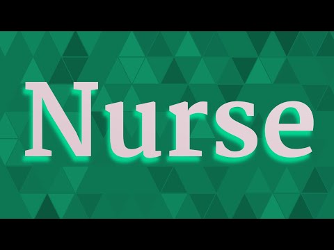 NURSE pronunciation • How to pronounce NURSE