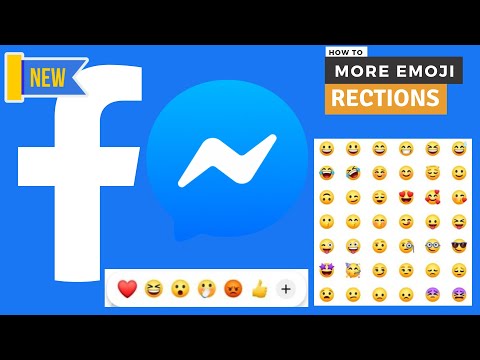 Messenger tips: How to react to messenger with more + emoji plus icon