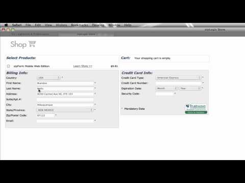 ZipForm Mobile Setup
