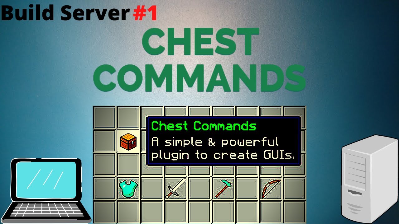 Build Server #1: Chest Commands - A Useful Plugin | NoobTube SP |