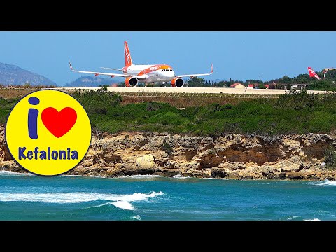 Kefalonia International Airport Plane Spotting 2023 Day Time