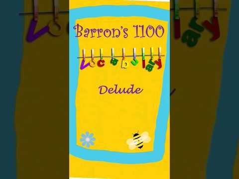 Simply Learn - Barron's 1100 Vocabulary #91 #barron #vocabulary #education #delude #deluded #words
