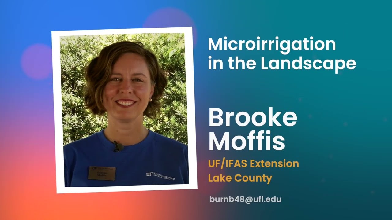 How to Use Microirrigation in the Landscape
