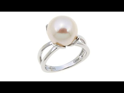 Imperial Pearls 1112mm Cultured Pearl Sterling Silver Tu...