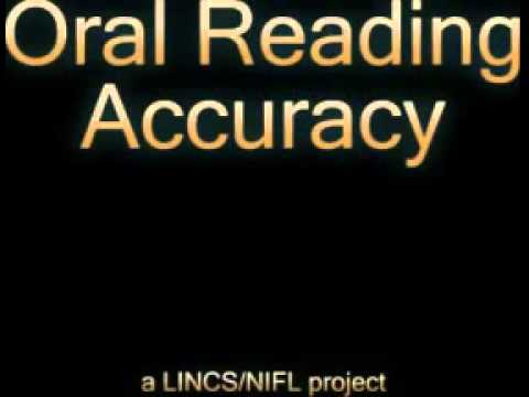 Oral Reading Accuracy