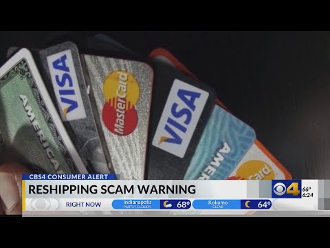 Reshipping scam warning