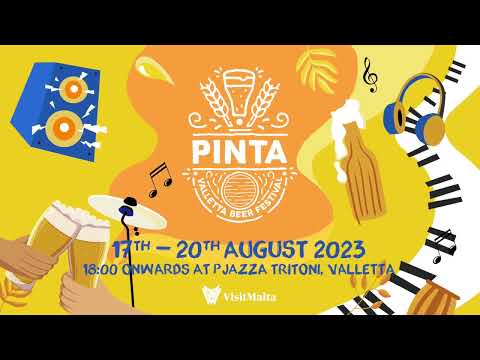 Pinta Beer Festival 2023 Promo - Pjazza Tritoni