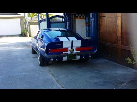Xforce Varex Mufflers on 67 Mustang with 487cu FE Idling