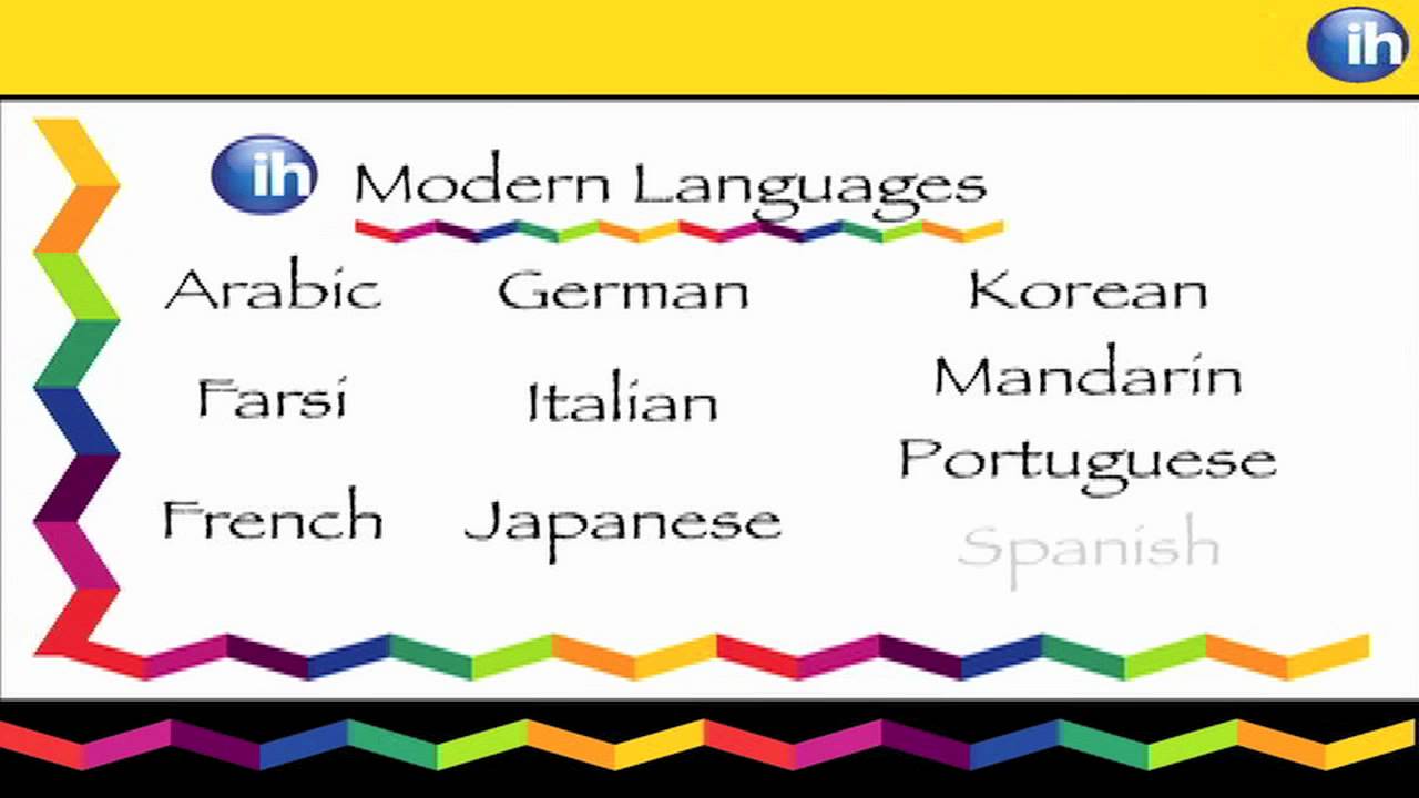 Modern Languages at IH Vancouver