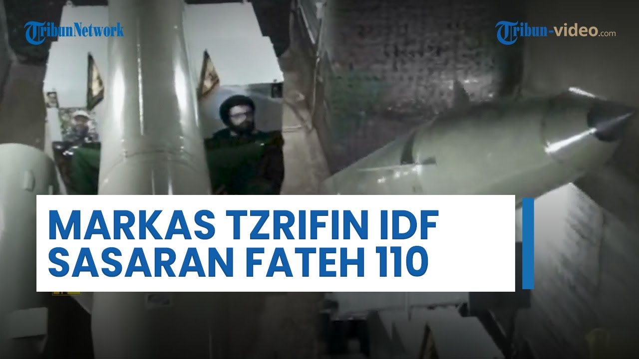 Rudal Fateh 110 Hizbullah Obrak-abrik Pangkalan Militer Tzrifin Israel ...
