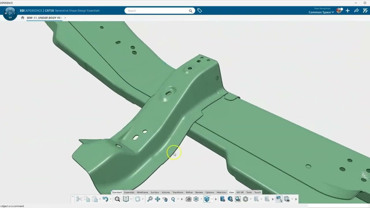 Catia 3DEXPERIENCE | Generative Shape Design - Complete Training