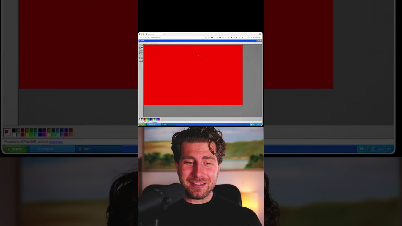 Boot Up This Windows XP Portfolio and Smile Like It's 2004