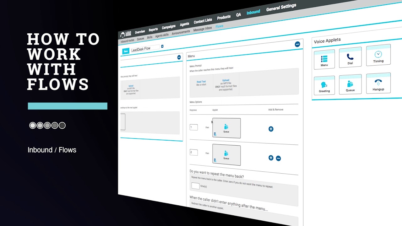 How to work with flows