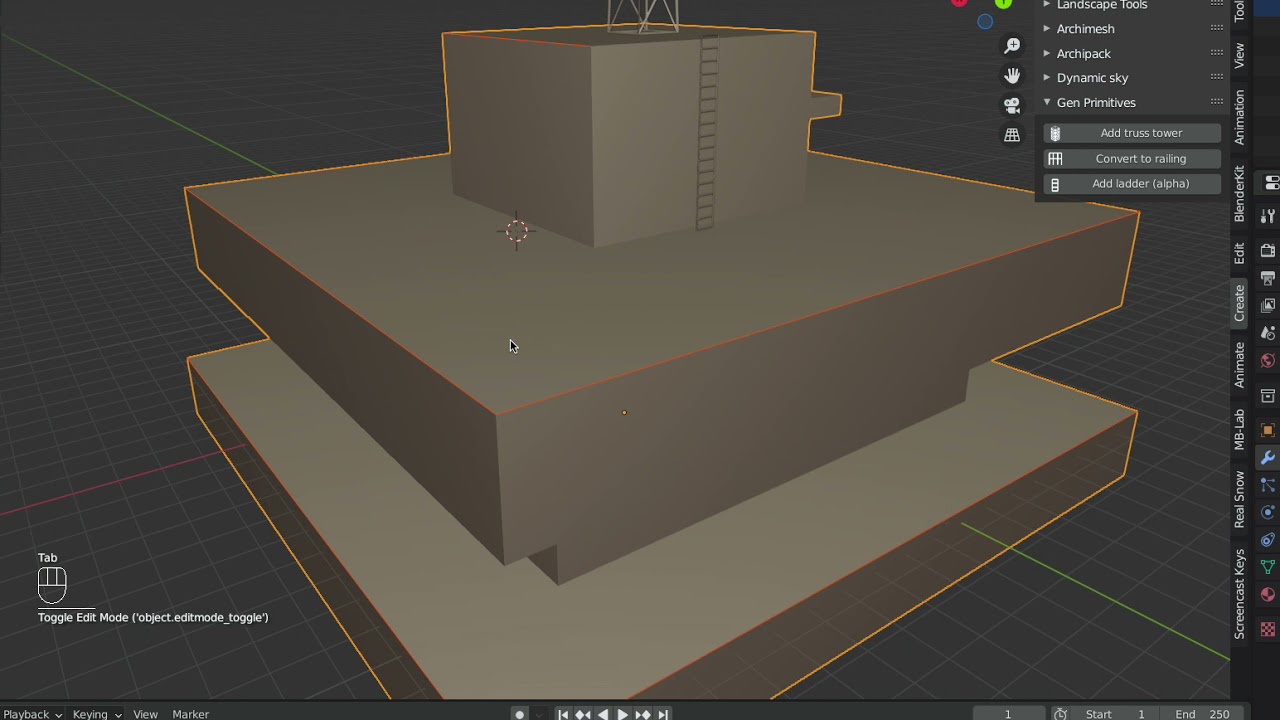 GitHub - g3ntile/gen_ParametricPrimitives: Blender addon to create some ...