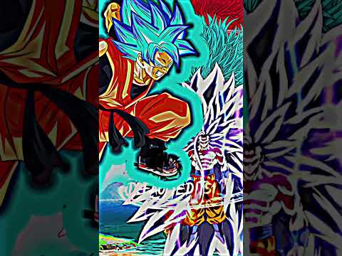 Universal Blue Manga CC Goku Vs All Versions Of Goku