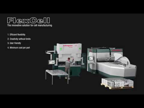 Salvagnini flexible bending cell: FlexCell - The innovative solution for cell manufacturing