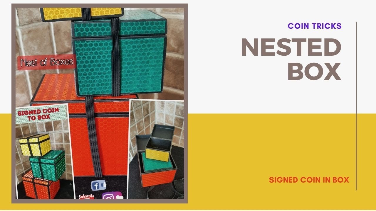 Magic Nested box | Delhi magic shop Magic training |