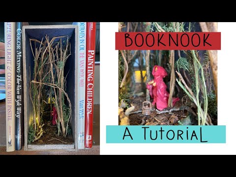 Little Red Ridinghood Book Nook Diorama