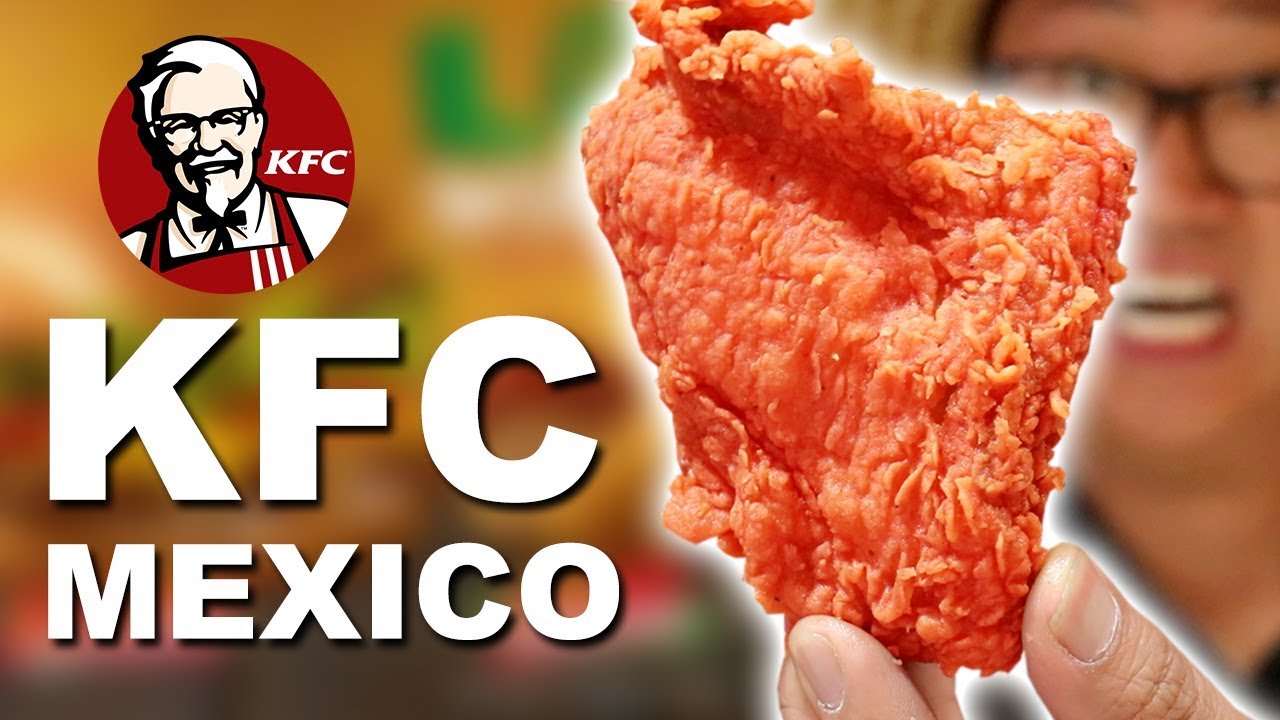 We ate EVERYTHING at KFC in Mexico 🇲🇽