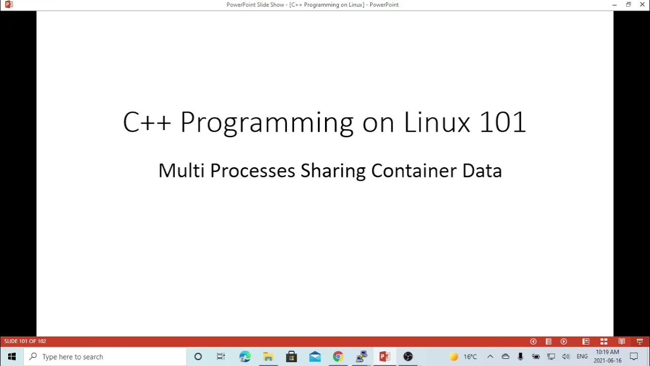 C++ Programming on Linux - Two Processes sharing Vector using shared memory
