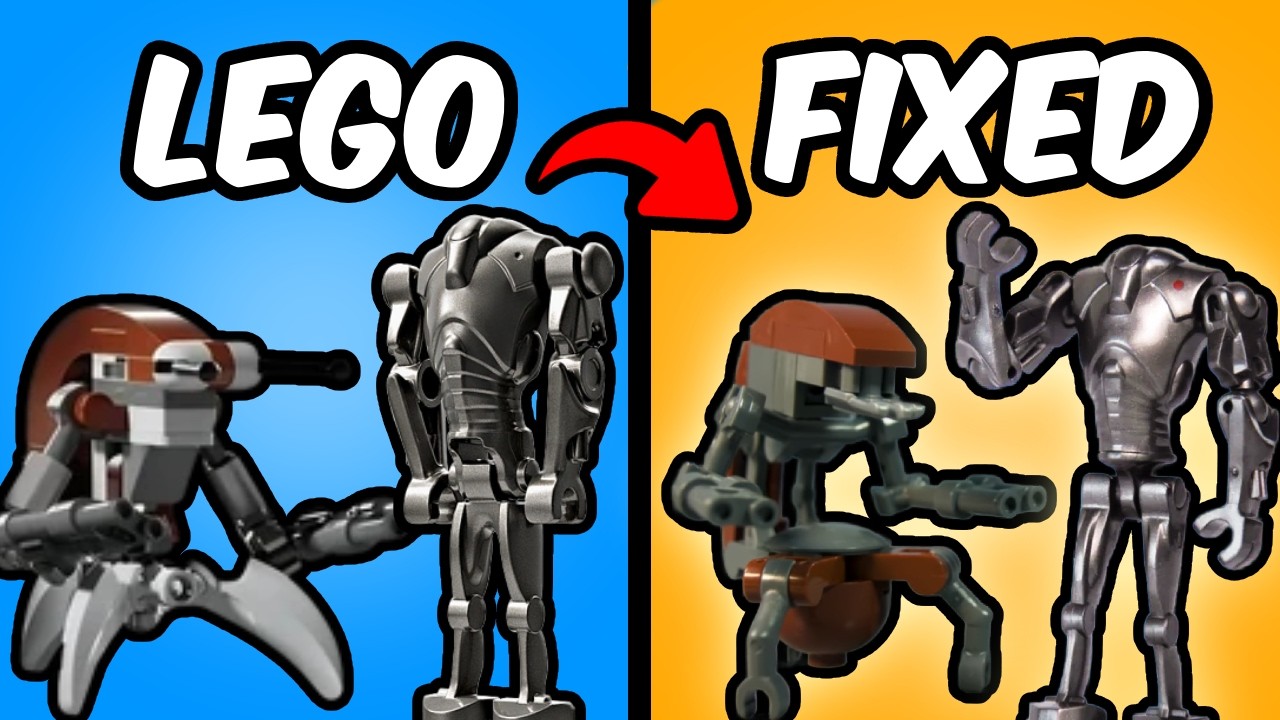 I Fixed LEGO’s Battle Droid Problem