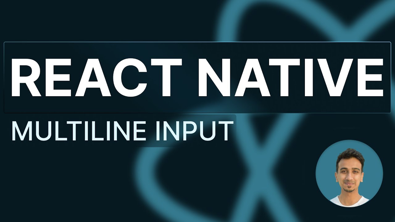 React Native Tutorial - 60 - Multiline TextInput