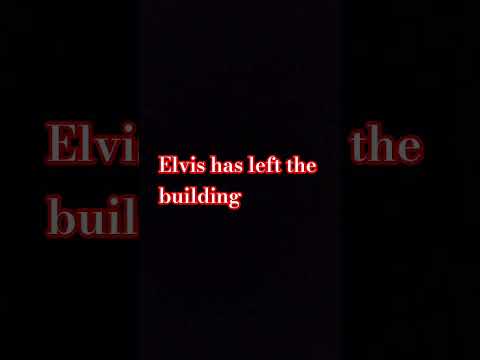 elvis has left the building at madison Square Garden on June 10th, 1972