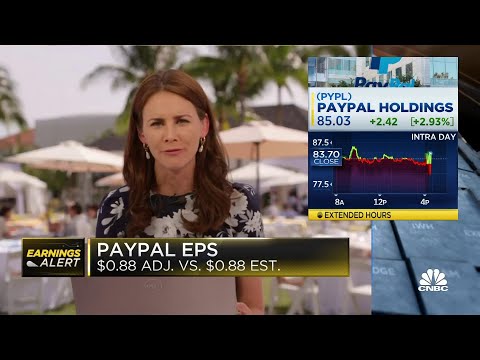 PayPal beats revenue but lowers full year guidance