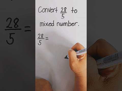 Convert Improper fraction to Mixed number