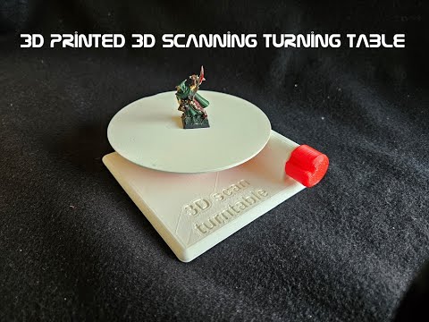 3D-scan turning table by Rogue_72 - Thingiverse